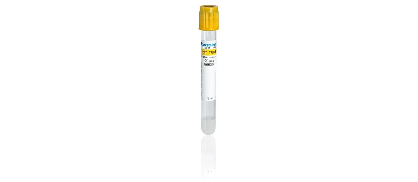Yellow Top Sst Tubes